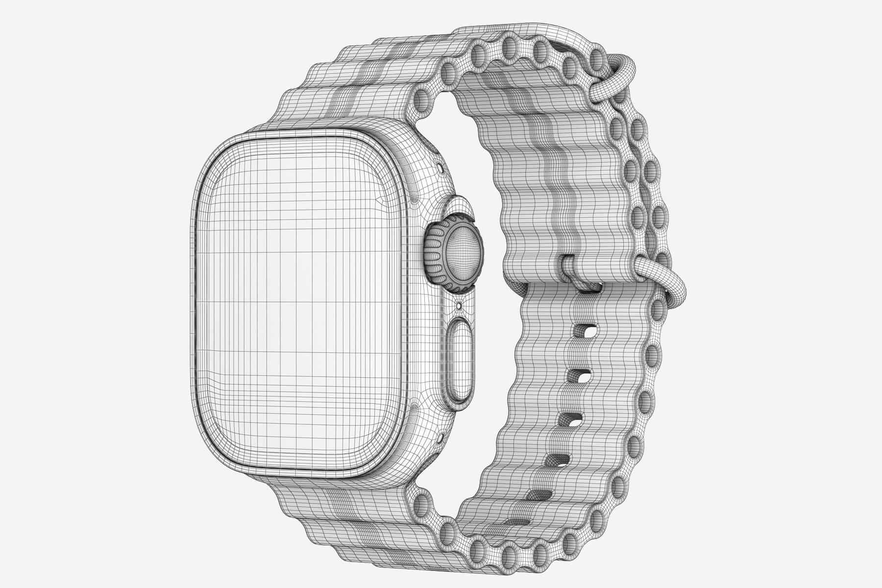 Apple Watch Ultra All Colors - 3D Model by madMIX