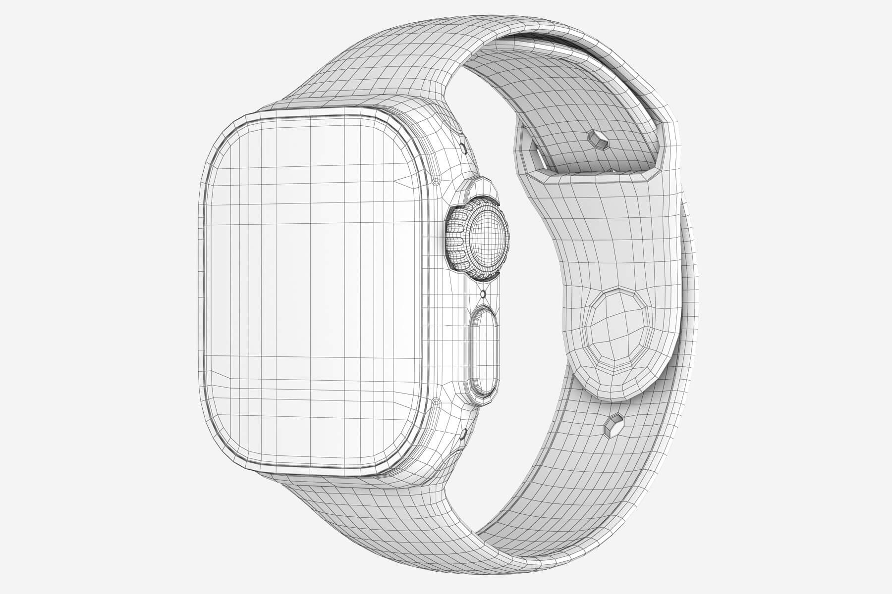 Apple Watch Ultra All Colors - 3D Model by madMIX