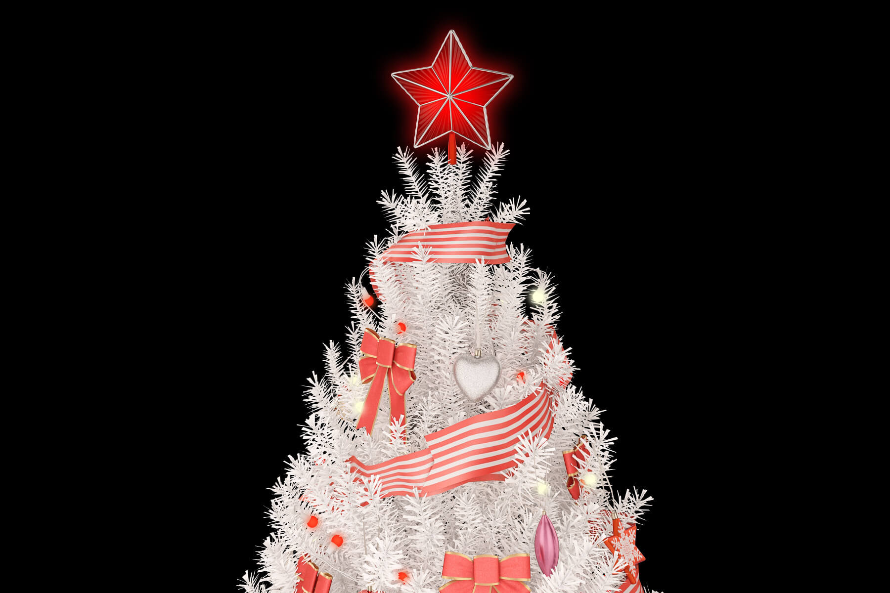 Christmas Tree All Colors - 3D Model by madMIX