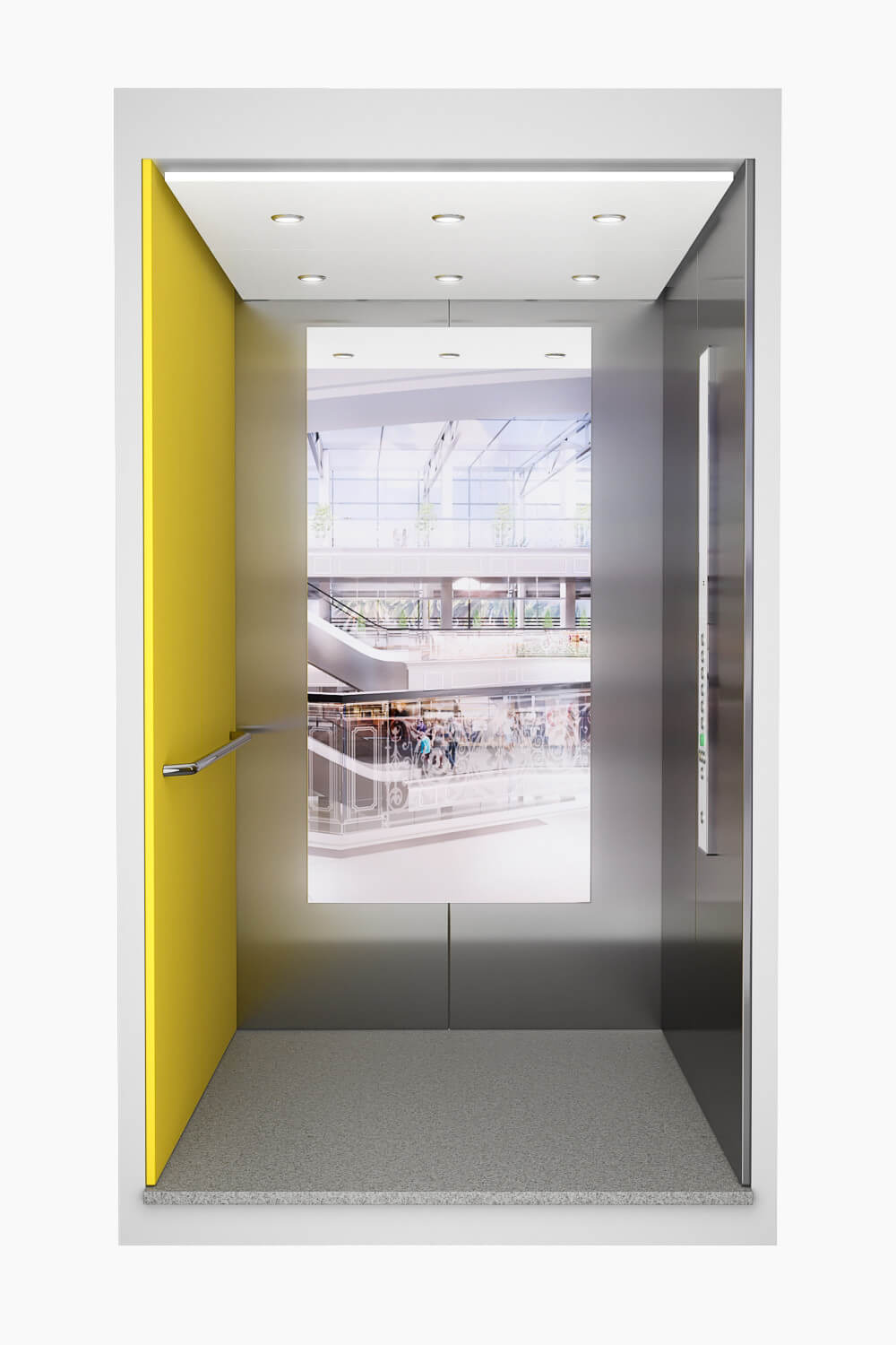 Elevator Kone MONOSPACE 500 - 3D Model by madMIX