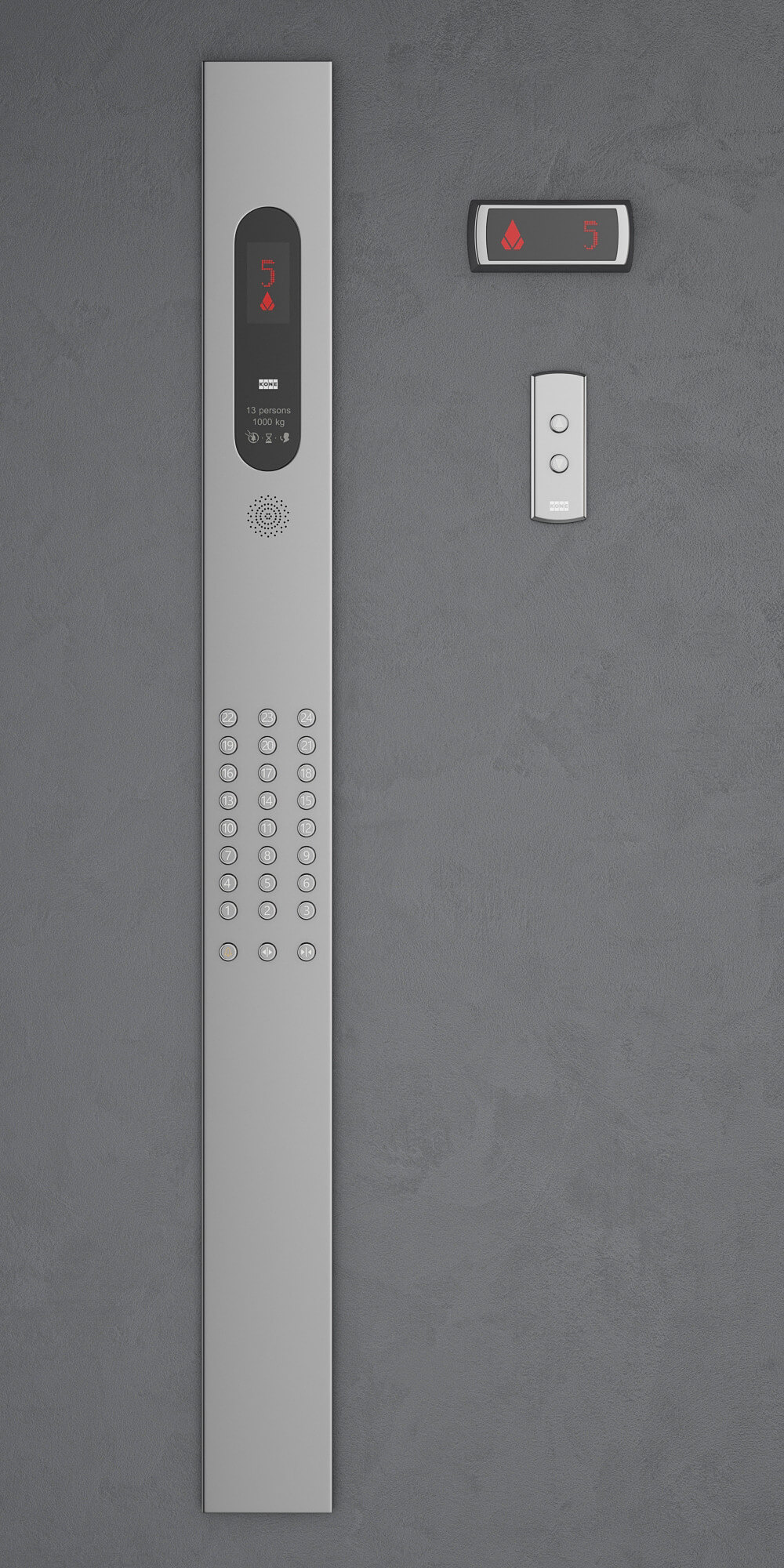 Elevator Kone MonoSpace 700 (KDS 50) - 3D Model by madMIX