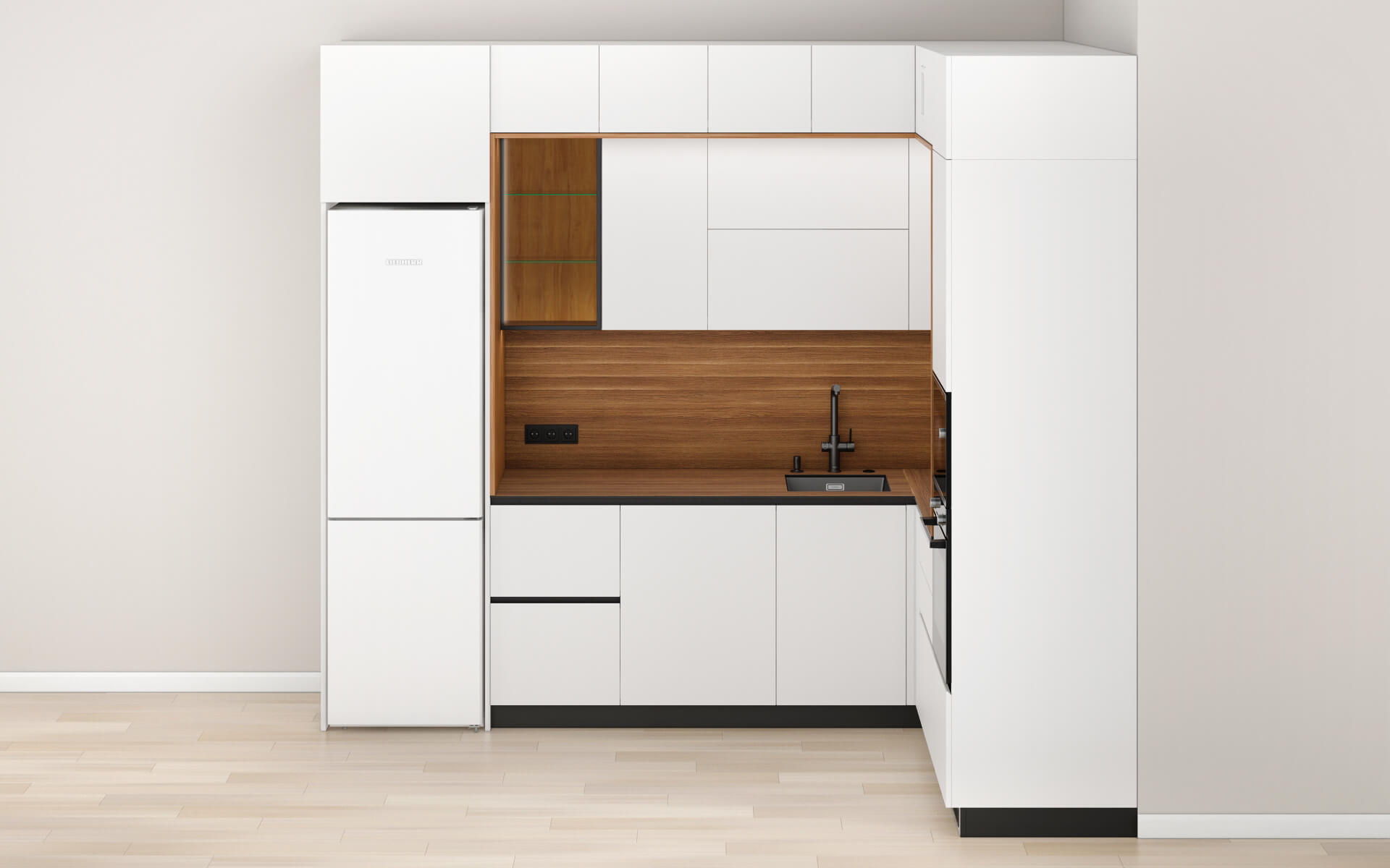 Kitchen Set 1 - 3D Model by madMIX