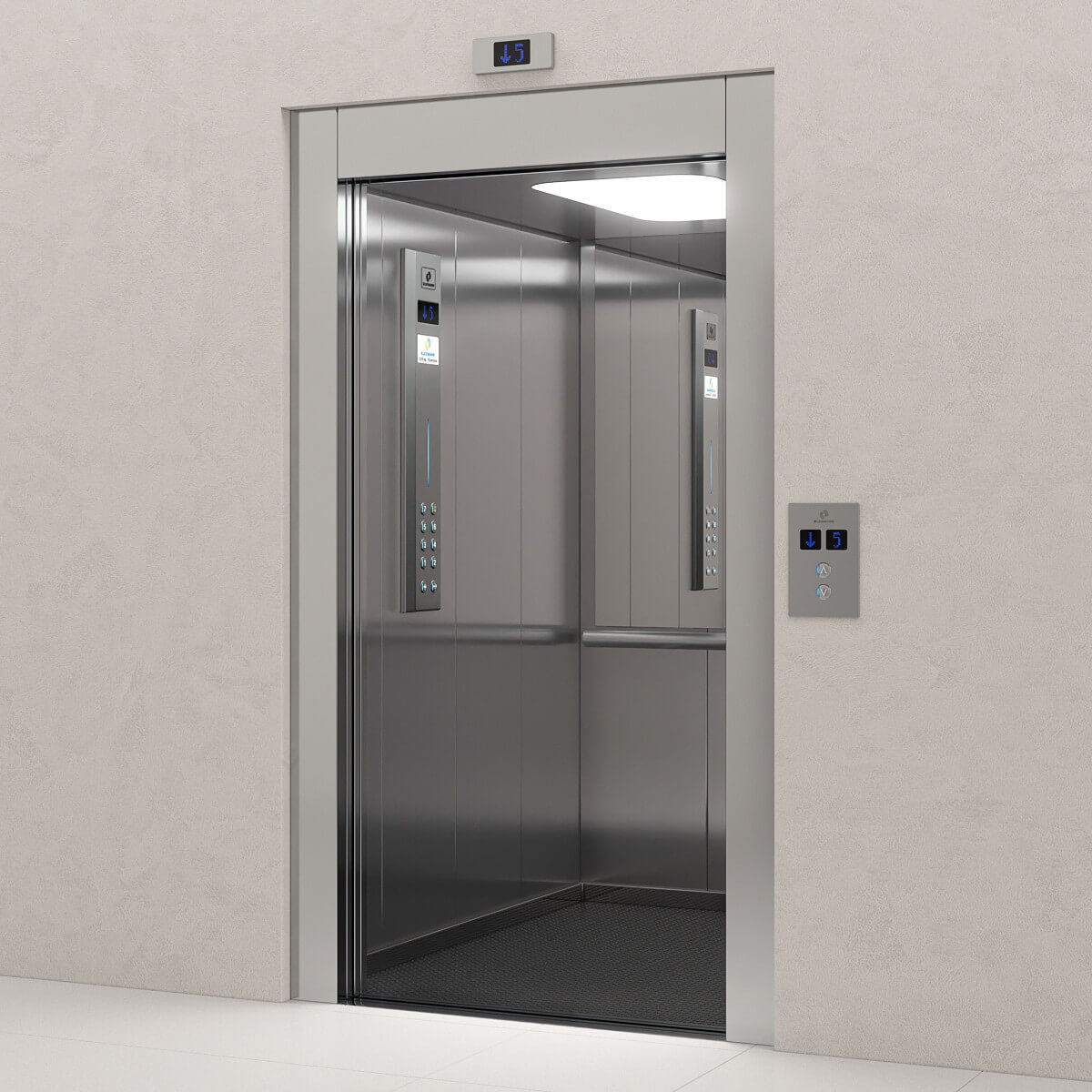 Kleemann Modern Life Elevator - 3D Model by madMIX