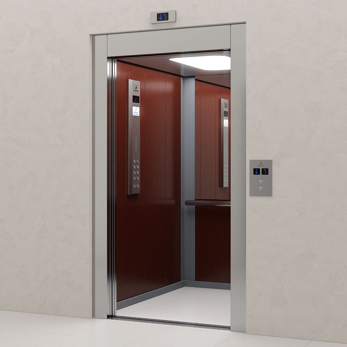 Kleemann Modern Life Elevator - 3D Model by madMIX