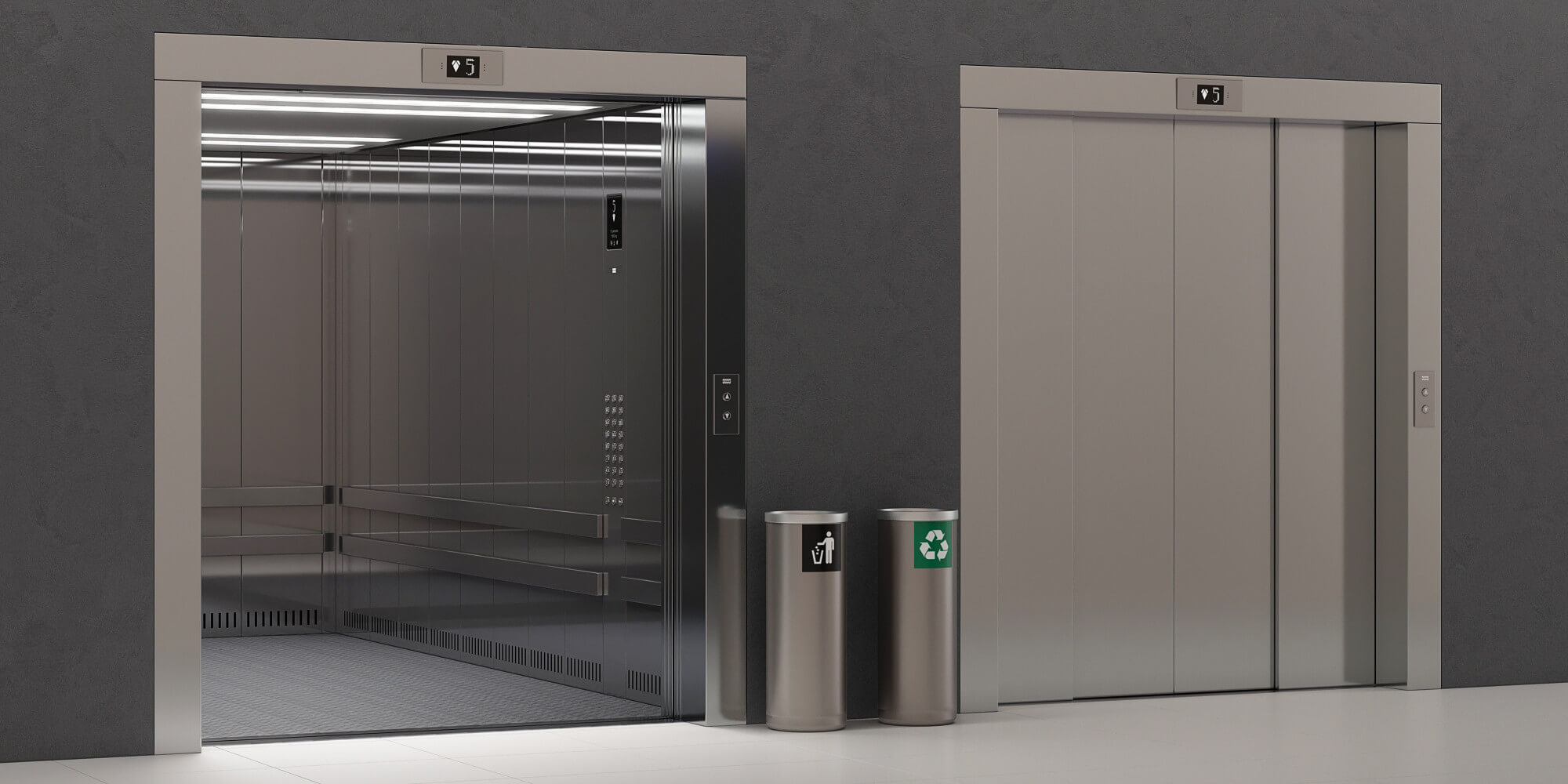 Kone TranSys Elevator (KDS 300) - 3D Model by madMIX