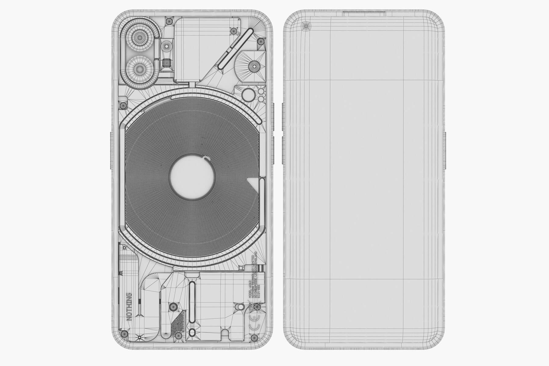 Nothing Phone 1 - 3D Model by madMIX