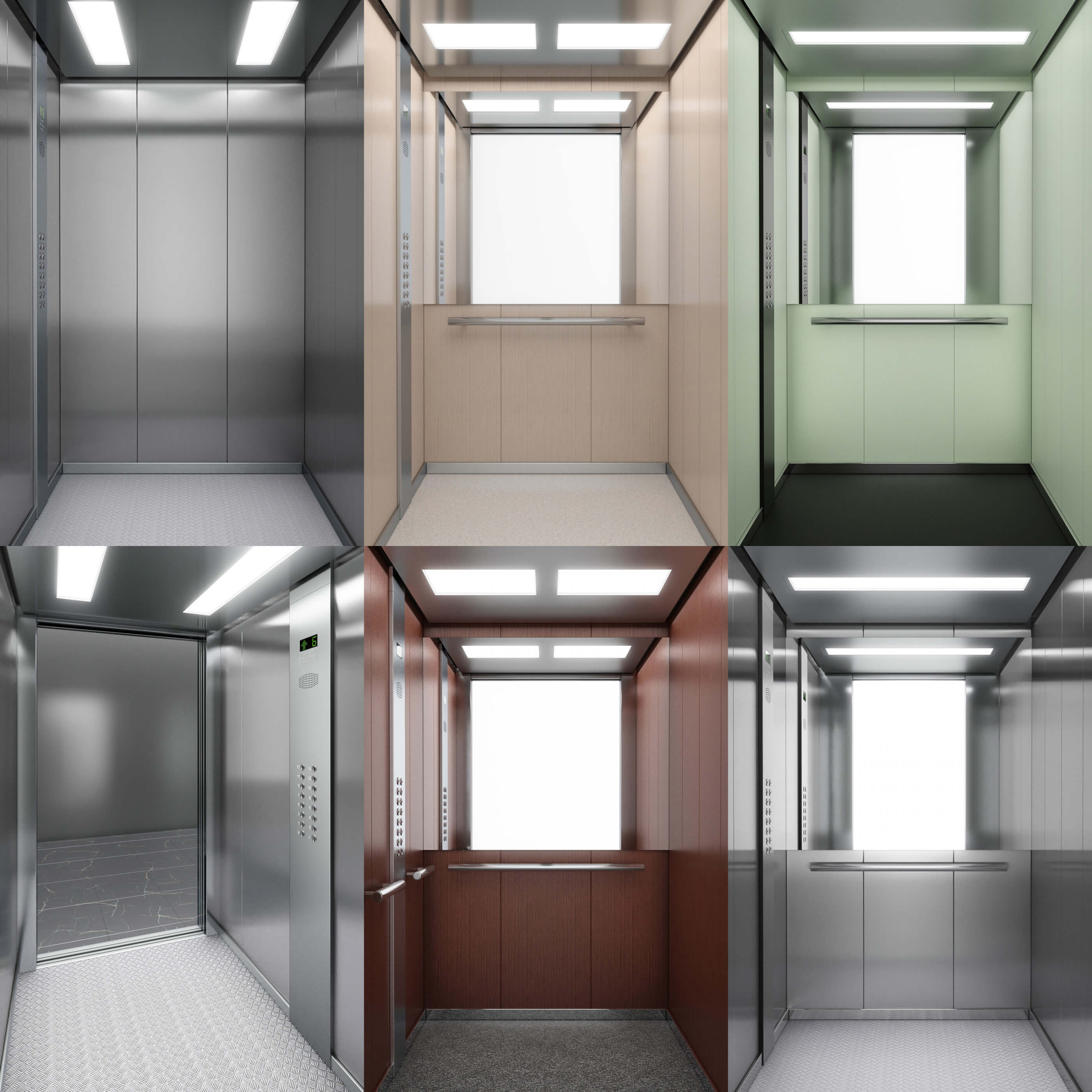 OTIS 2000 R Elevator - 3D Model by madMIX