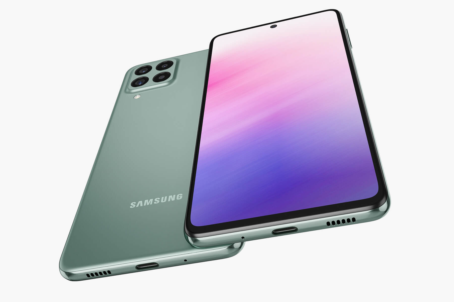 Samsung Galaxy M33 and M53 - 3D Model by madMIX