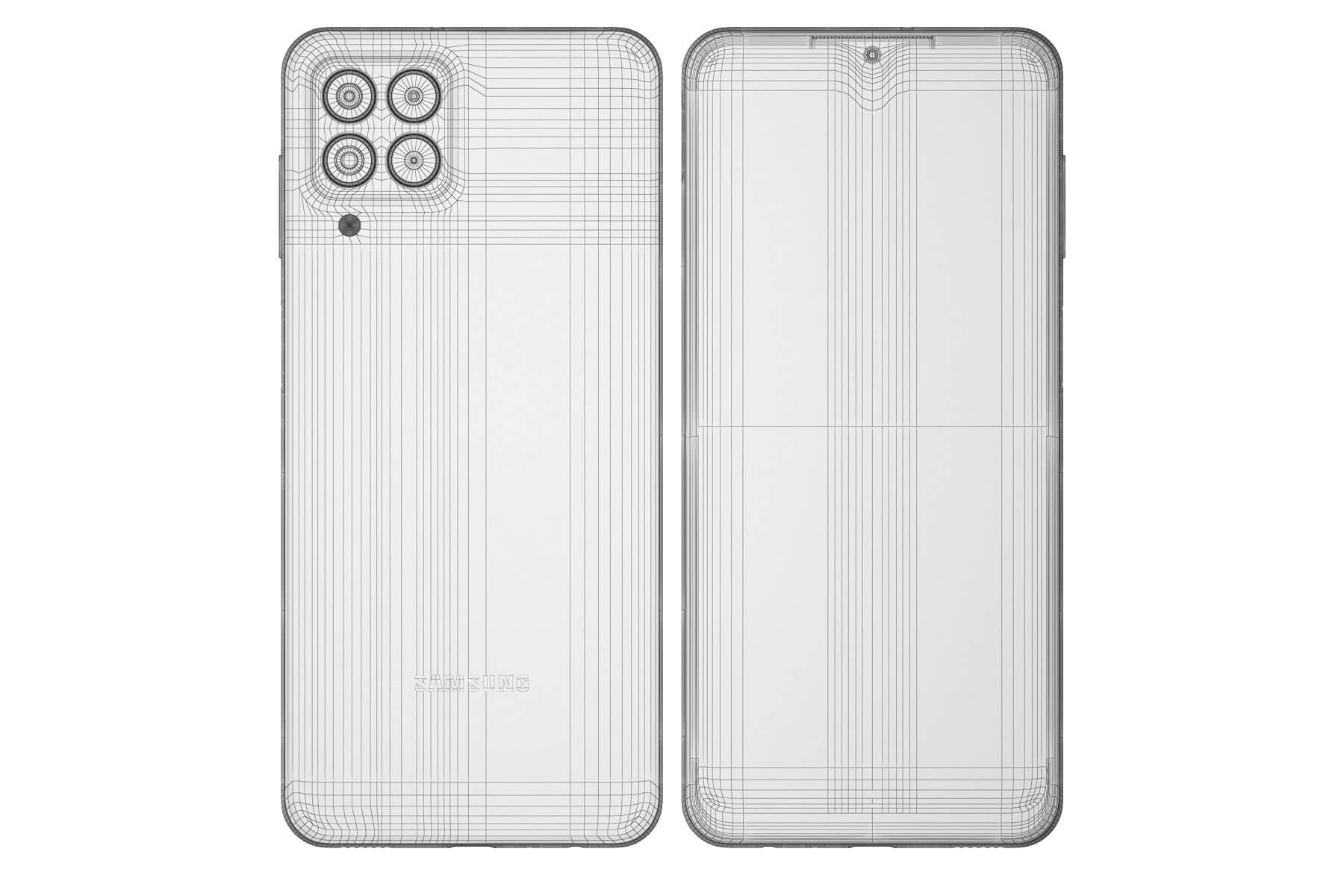 Samsung Galaxy M33 - 3D Model by madMIX