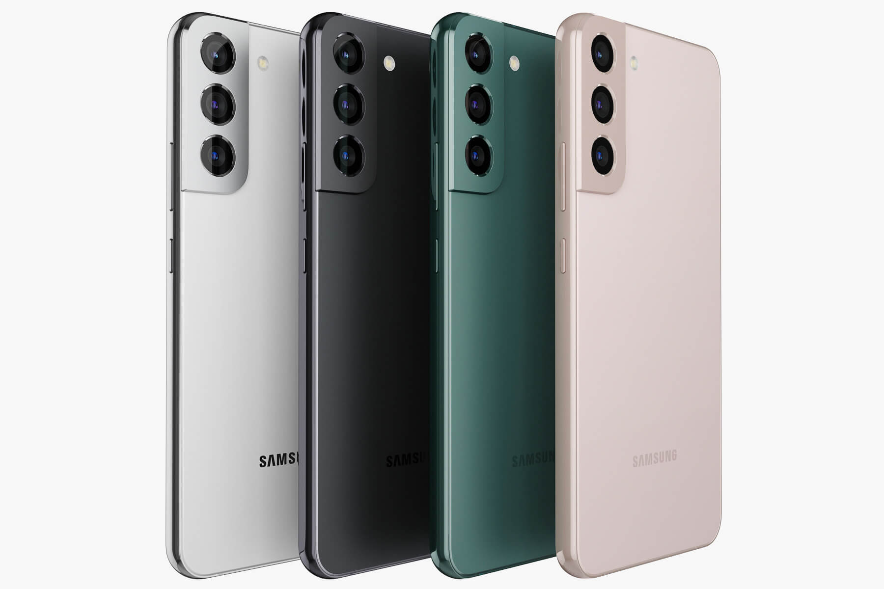 Samsung Galaxy S22 and S22 Plus and S22 Ultra All Colors - 3D Model by ...