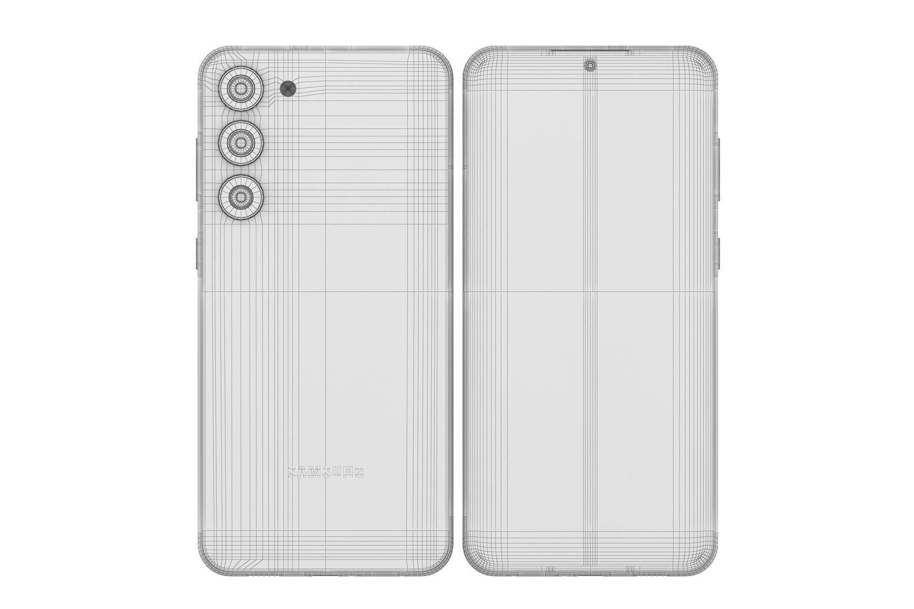 Samsung Galaxy S23, S23 Plus and S23 Ultra V1 - 3D Model by madMIX