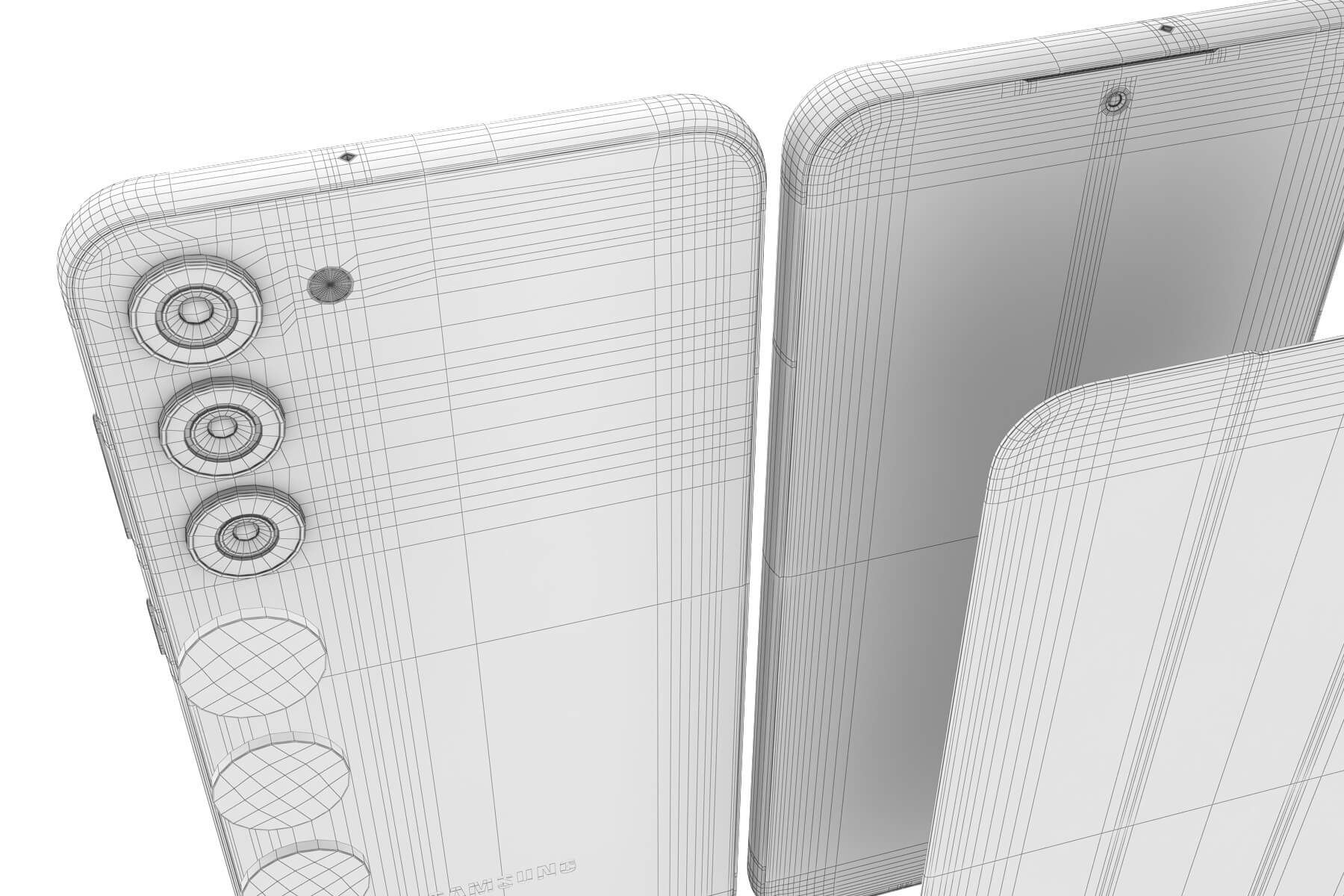 Samsung Galaxy S23, S23 Plus and S23 Ultra V1 - 3D Model by madMIX