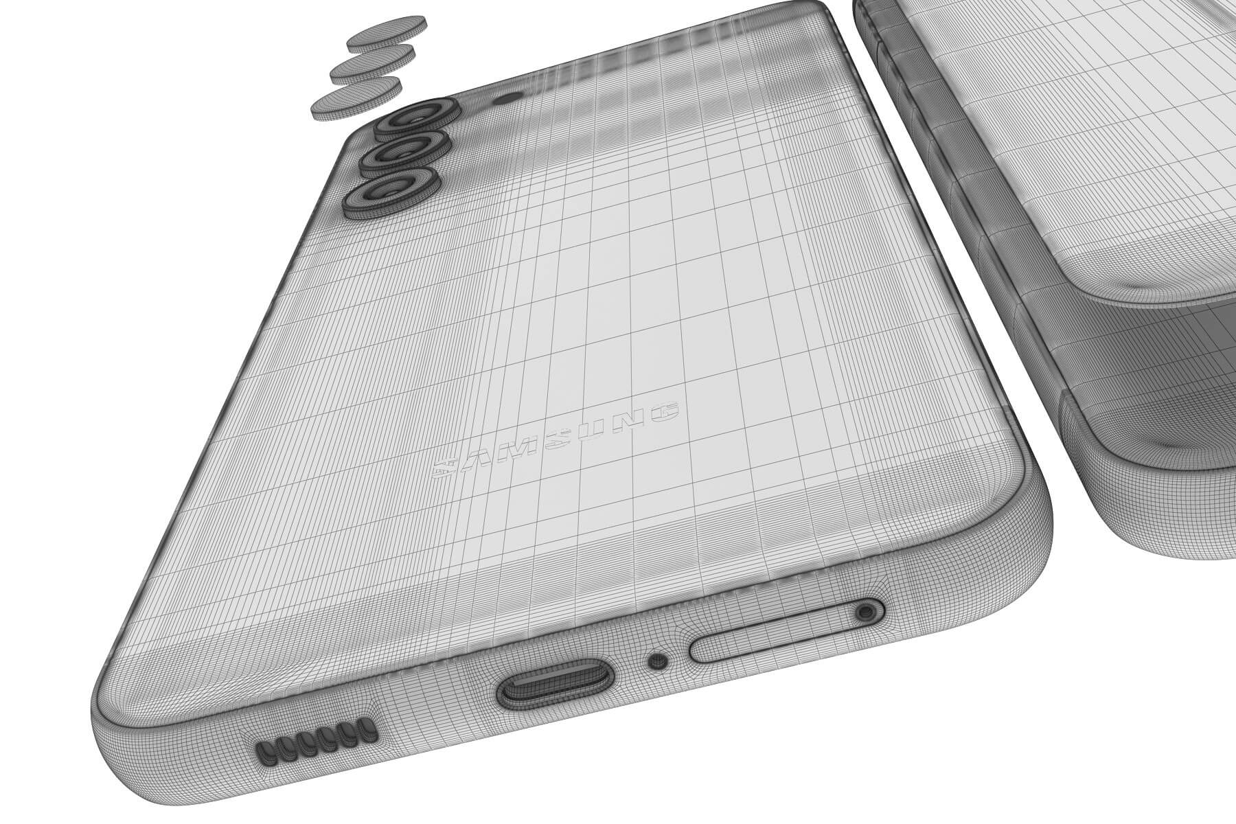 Samsung Galaxy S23, S23 Plus and S23 Ultra V1 - 3D Model by madMIX