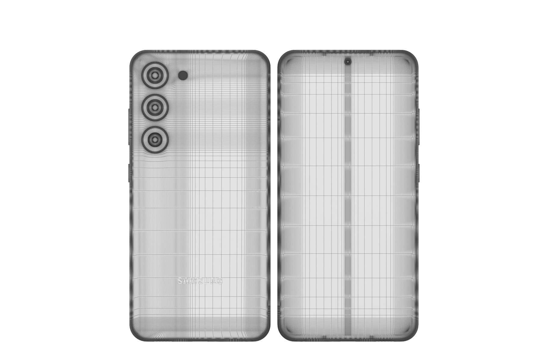 Samsung Galaxy S23, S23 Plus and S23 Ultra V1 - 3D Model by madMIX