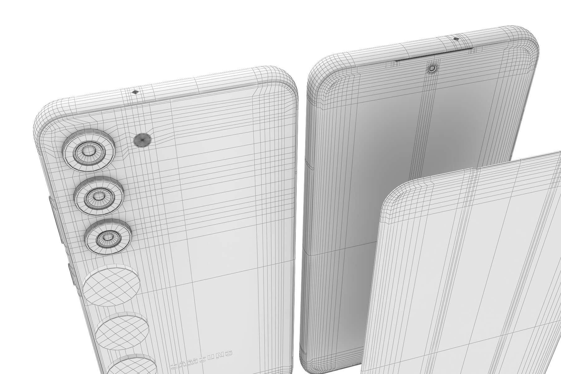 Samsung Galaxy S23, S23 Plus and S23 Ultra V1 - 3D Model by madMIX