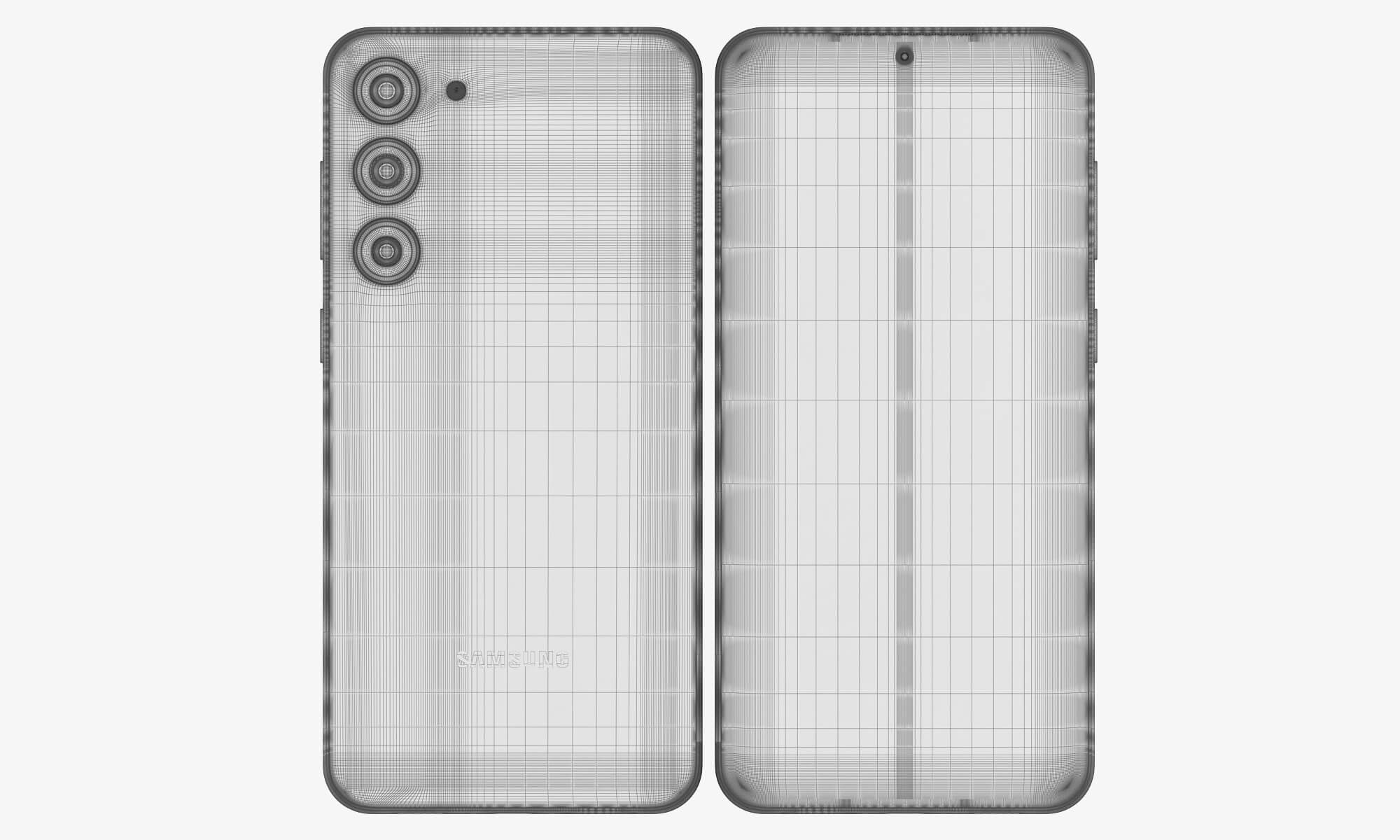 Samsung Galaxy S23, S23 Plus and S23 Ultra - 3D Model by madMIX