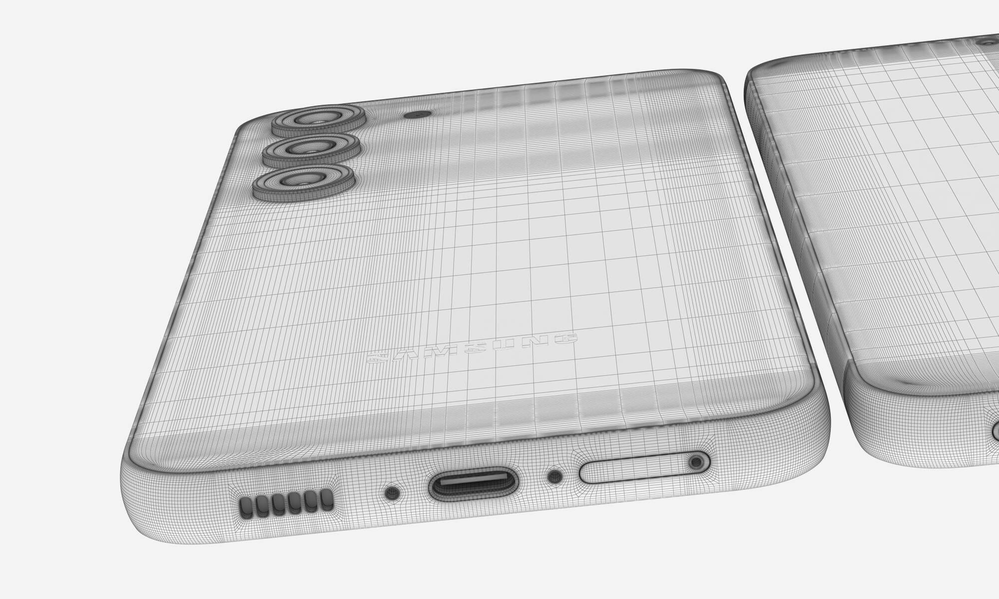 Samsung Galaxy S23, S23 Plus and S23 Ultra - 3D Model by madMIX