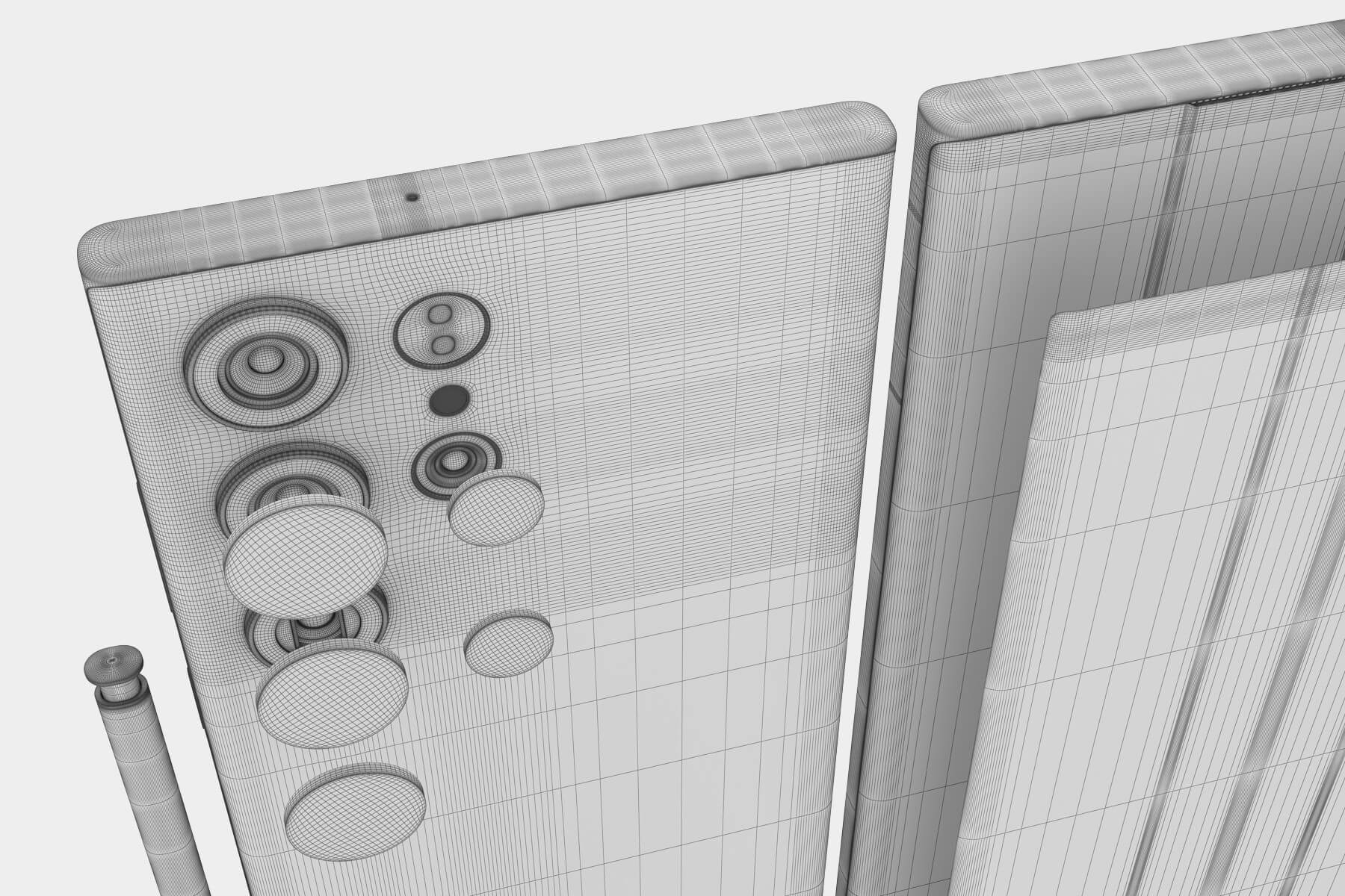 Samsung Galaxy S23 Ultra V1 - 3D Model by madMIX
