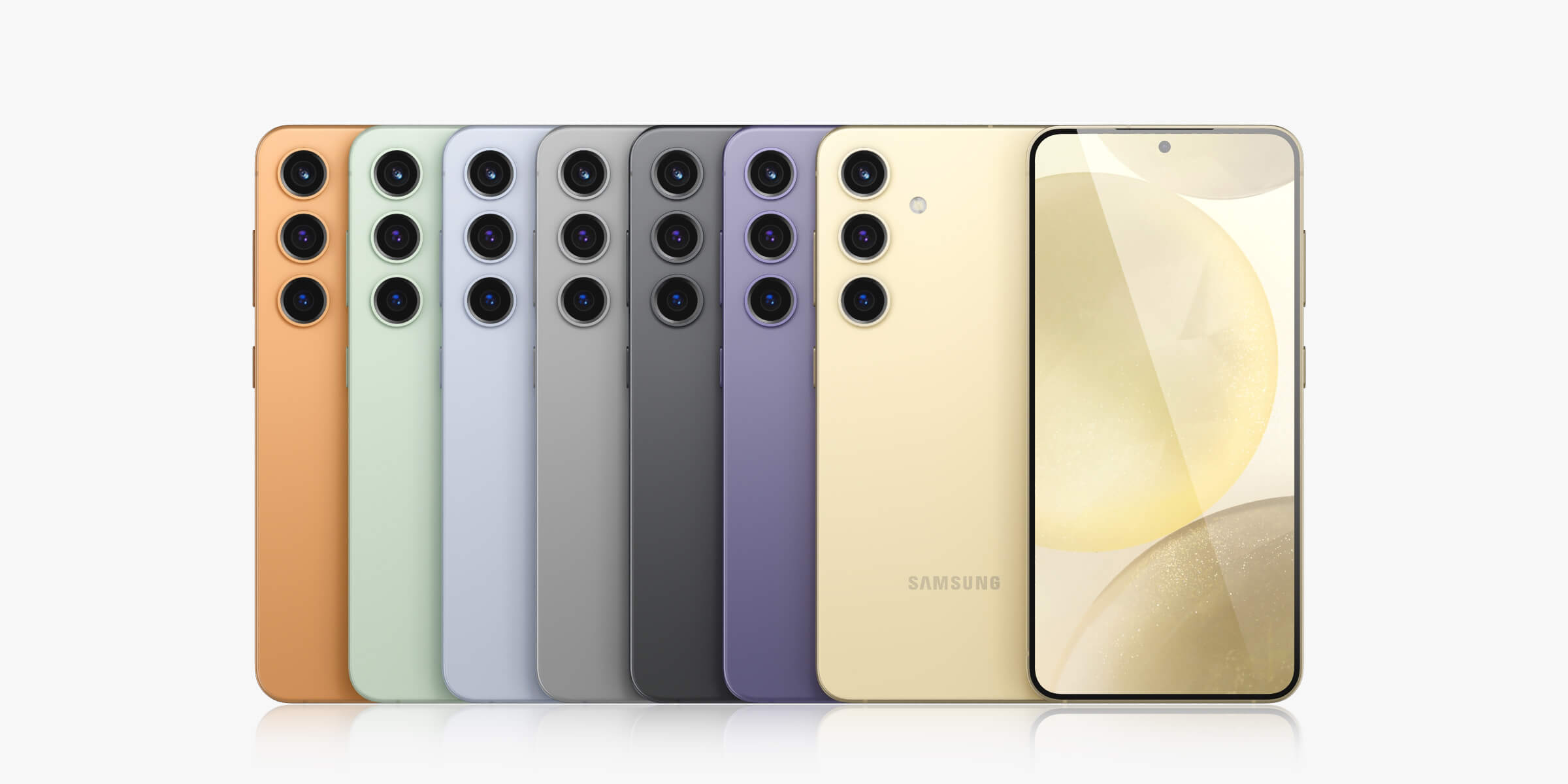 Samsung Galaxy S24 All Colors - 3D Model by madMIX