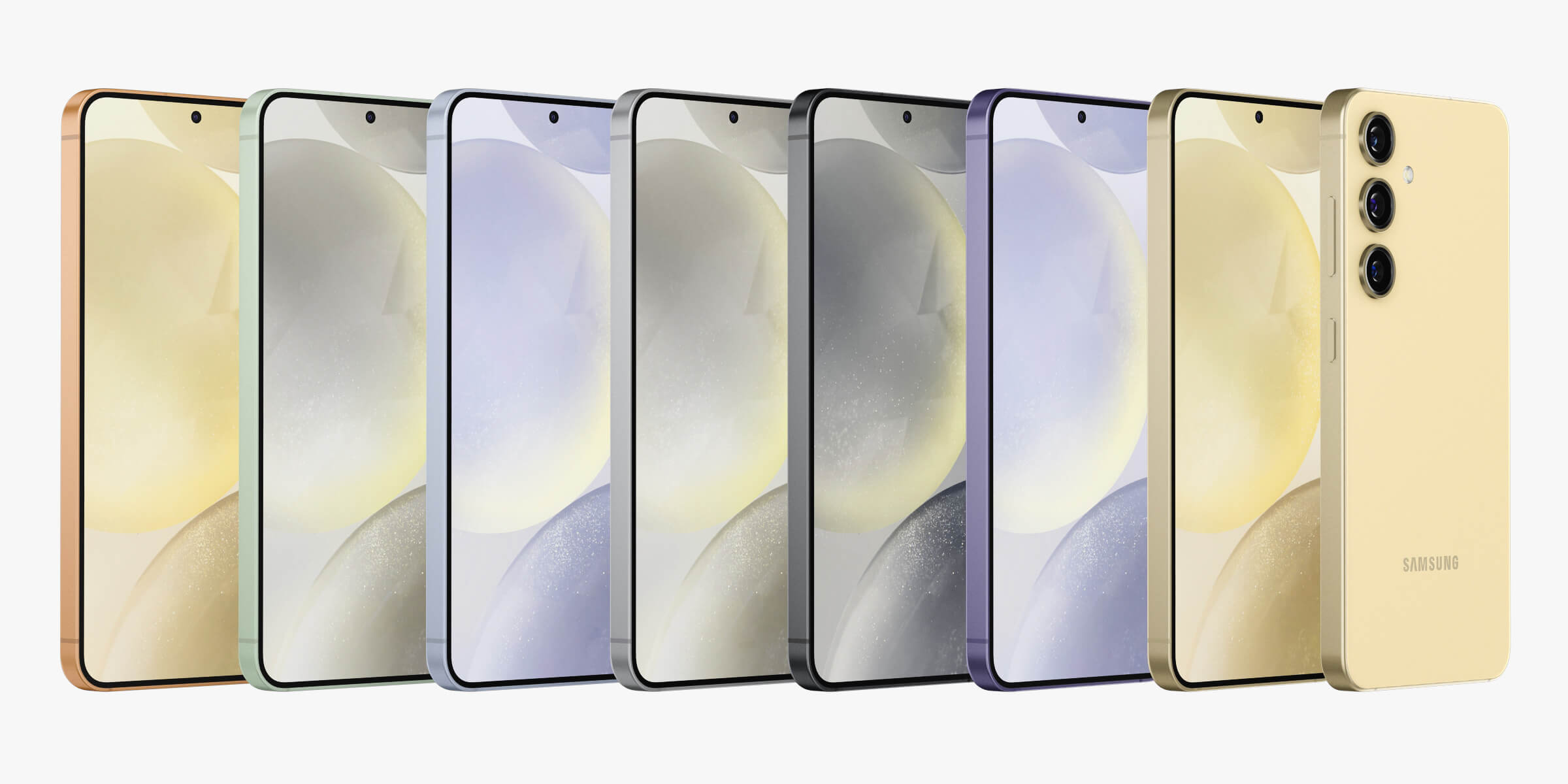 Samsung Galaxy S24 All Colors - 3D Model by madMIX