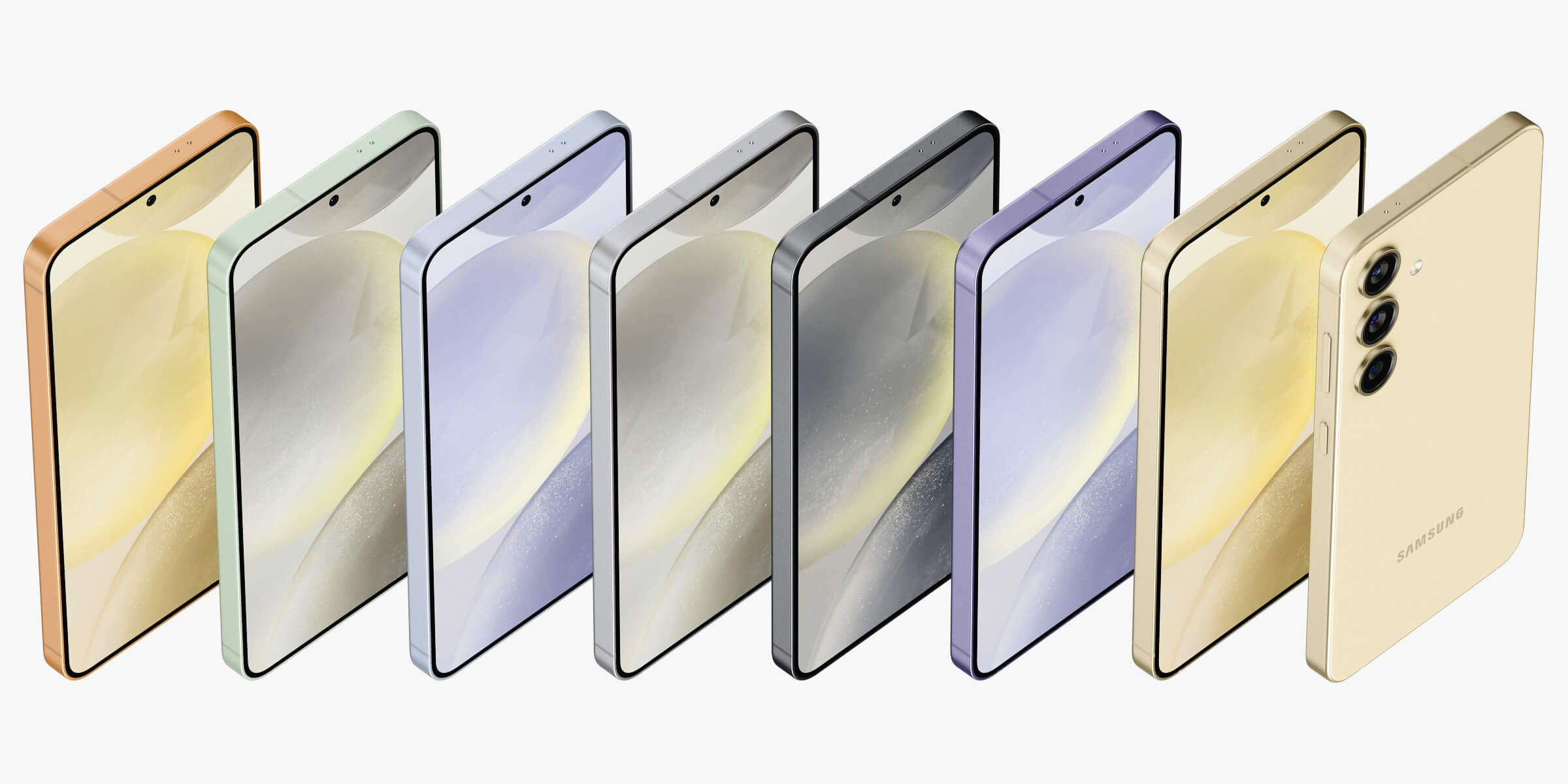 Samsung Galaxy S24 All Colors - 3D Model by madMIX