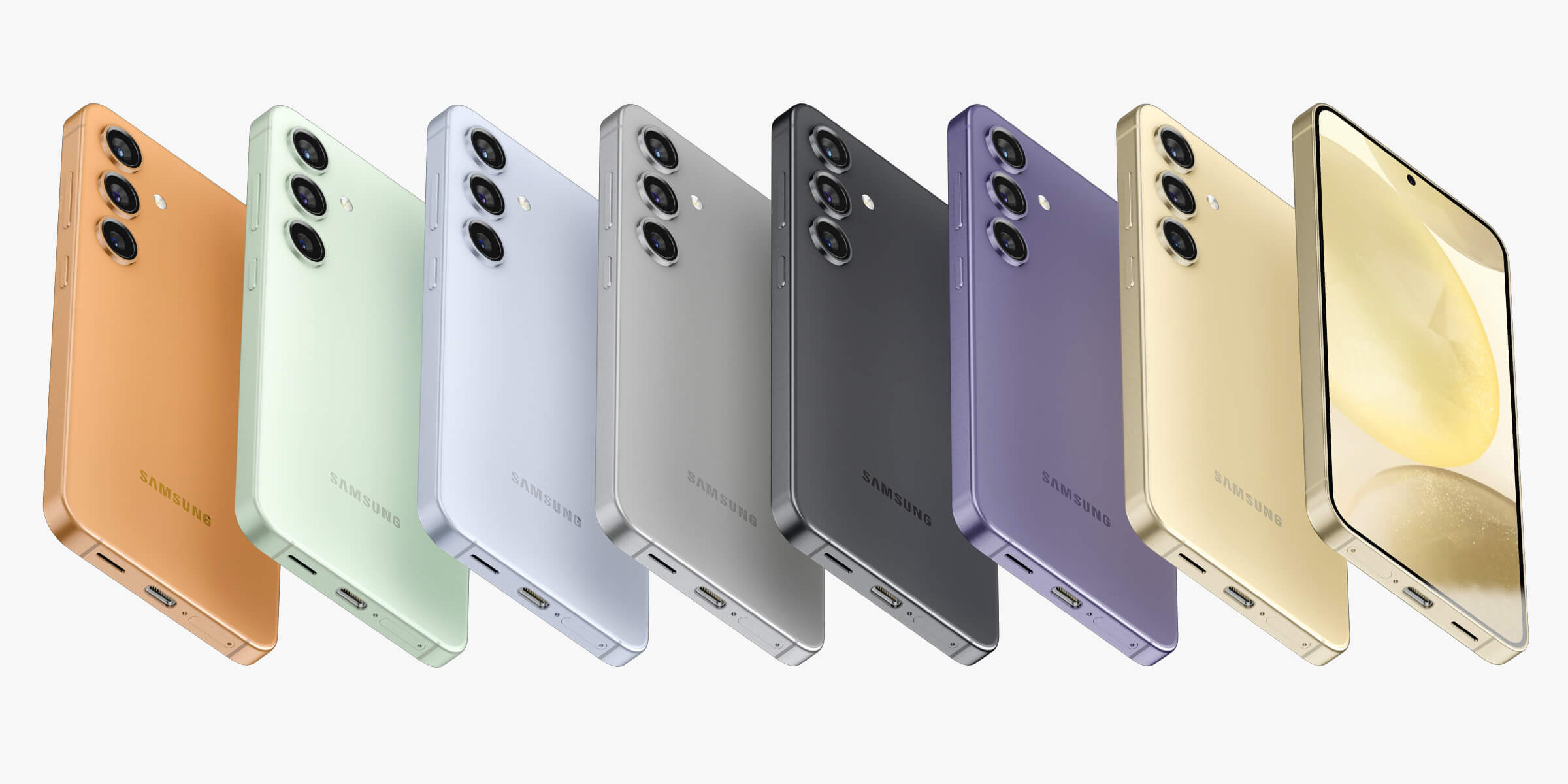 Samsung Galaxy S24 All Colors - 3D Model by madMIX