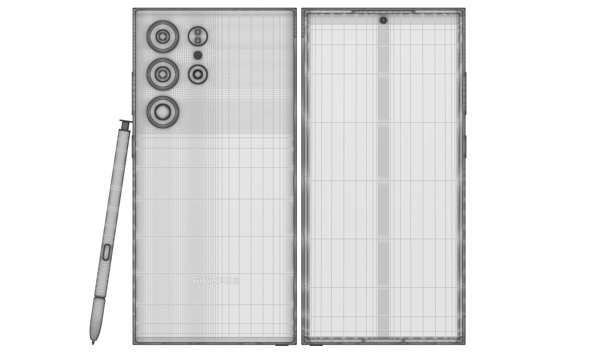 Samsung Galaxy S24 and S24 Plus and S24 Ultra All Colors - 3D Model by ...