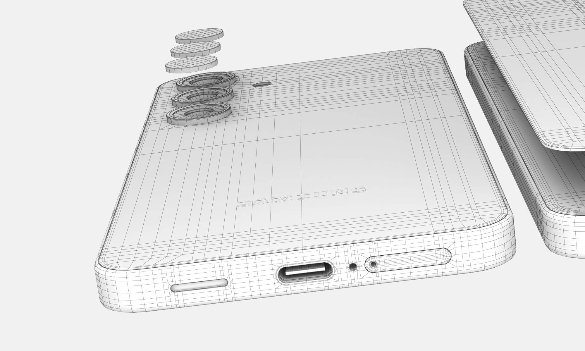 Samsung Galaxy S24 and S24 Plus and S24 Ultra V1 - 3D Model by madMIX