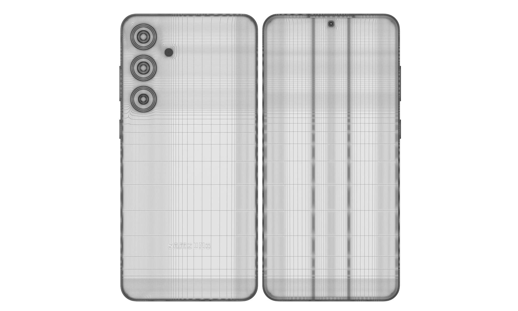 Samsung Galaxy S24 and S24 Plus and S24 Ultra - 3D Model by madMIX