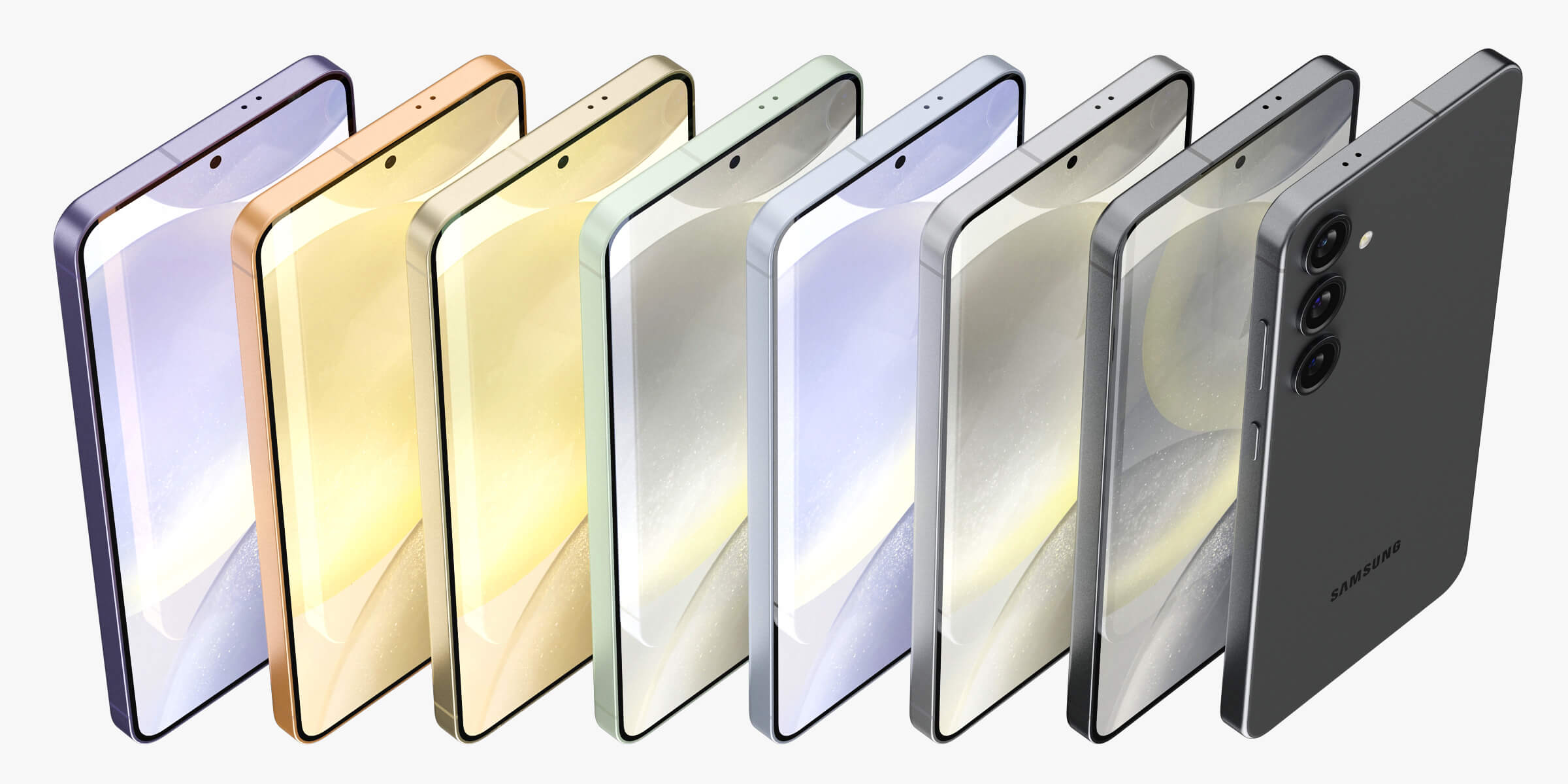 Samsung Galaxy S24 Plus All Colors - 3D Model by madMIX