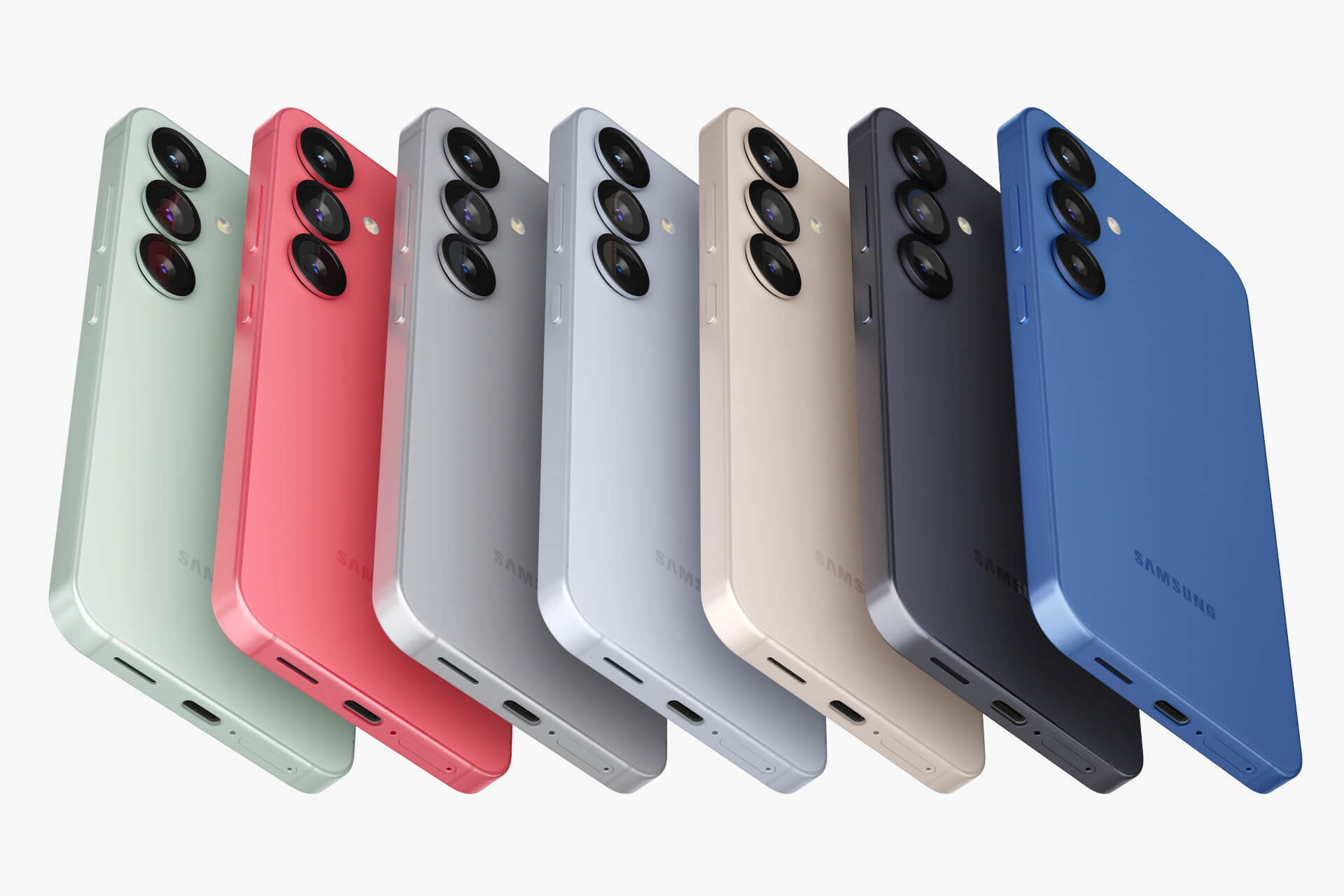 Samsung Galaxy S25 All Colors - 3D Model by madMIX