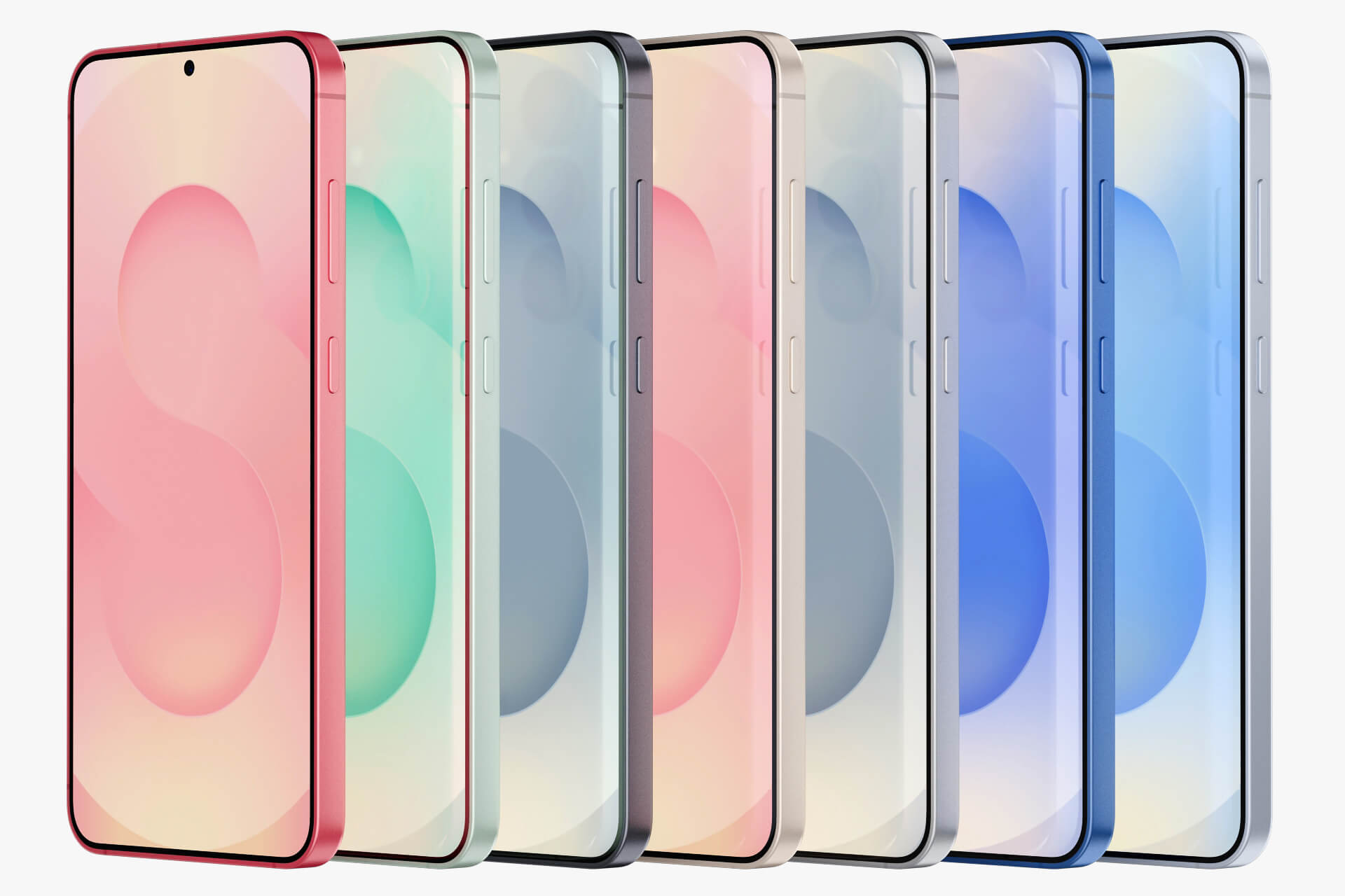 Samsung Galaxy S25 Plus All Colors - 3D Model by madMIX