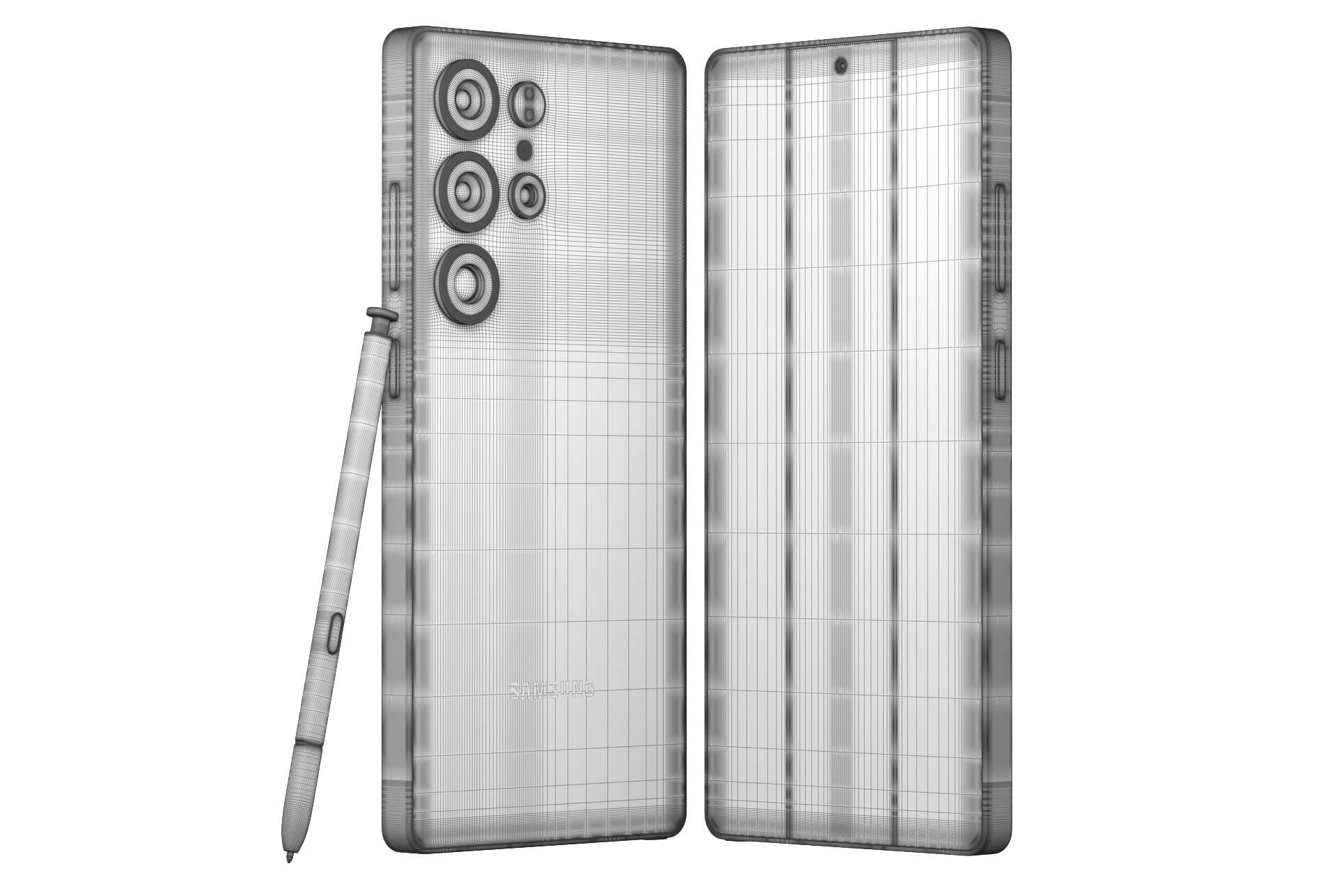 Samsung Galaxy S25 Ultra All Colors - 3D Model by madMIX