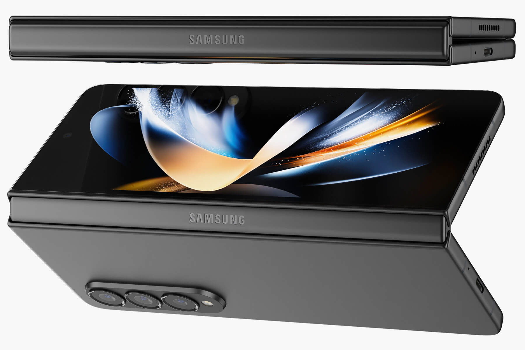 Samsung Galaxy Z Fold 4 All Colors - 3D Model by madMIX