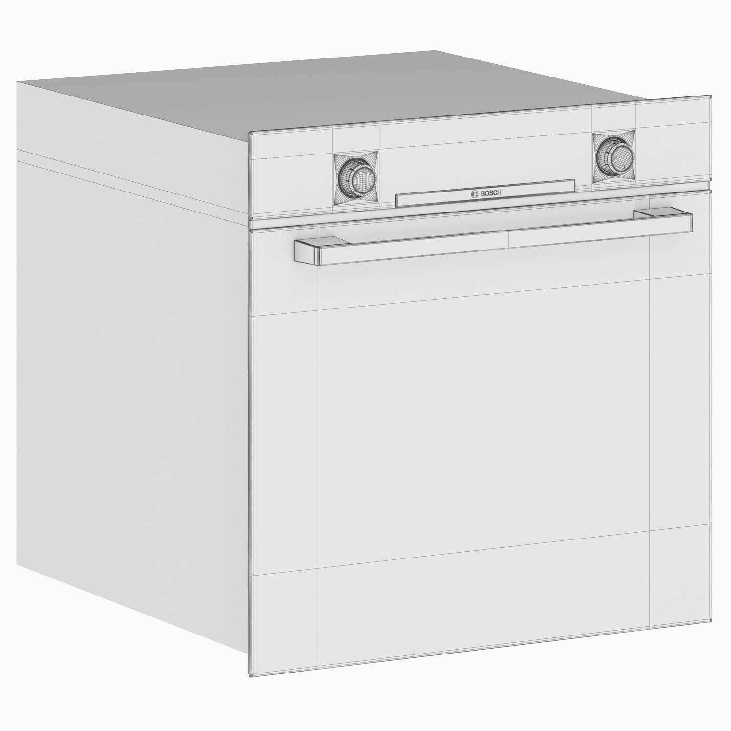 Set of Bosch Kitchen Appliances - 3D Model by madMIX