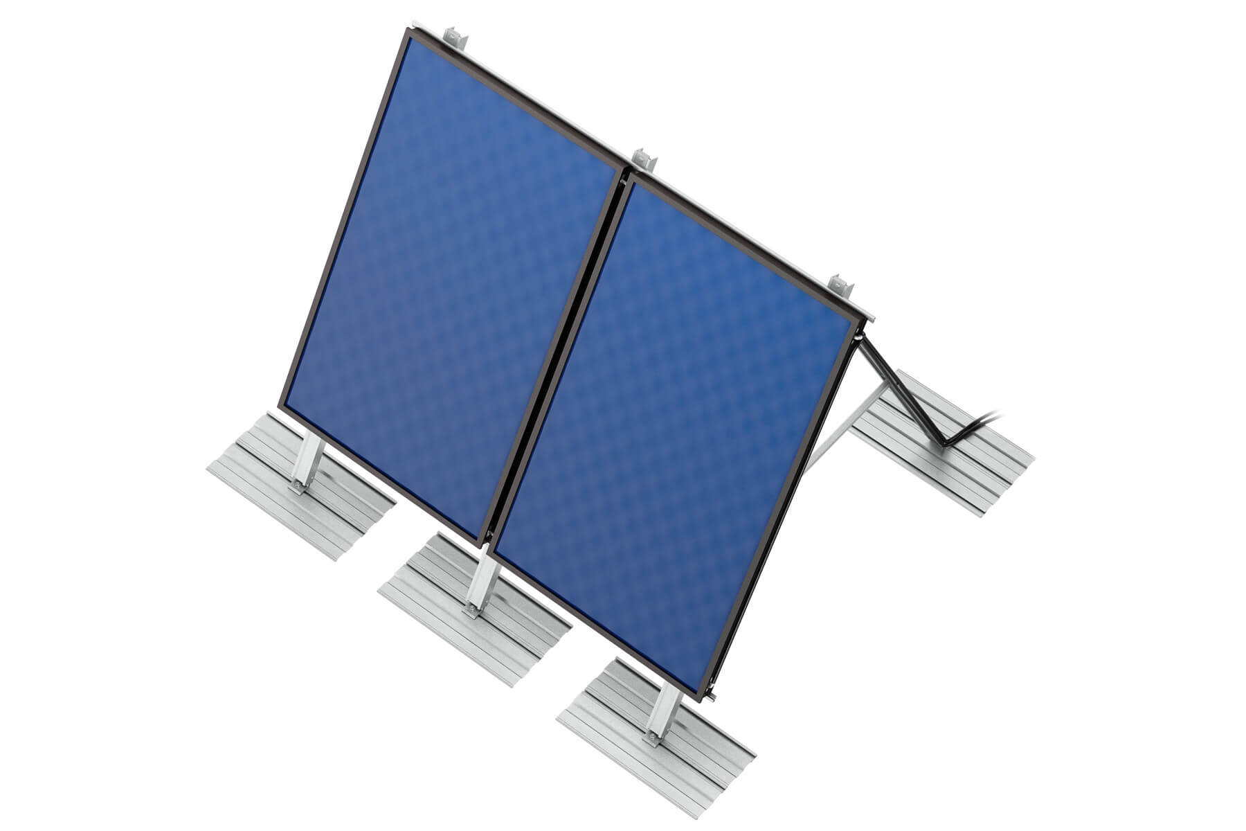 Solar Panels AuroTHERM Classic Vaillant - 3D Model by madMIX