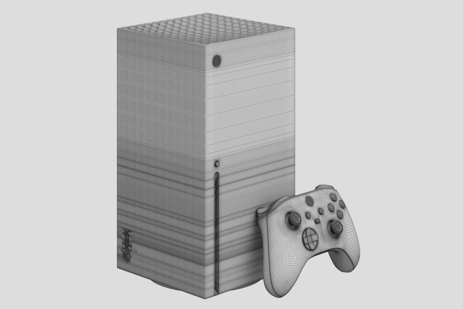 Xbox Series X - 3D Model by madMIX