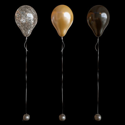 Balloons 3D Model by Madson Studio