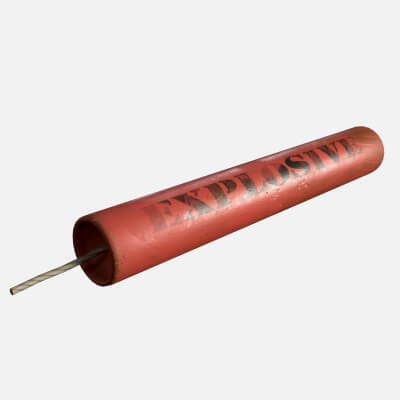 Dynamite 3D Model by Madson Studio