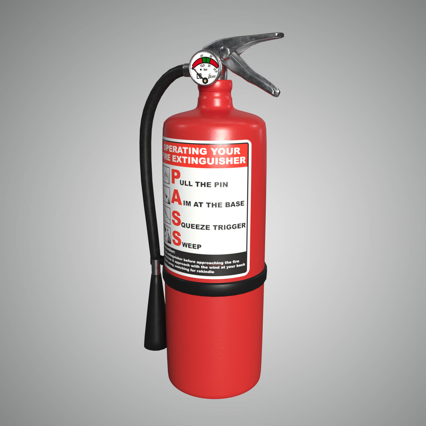 Fire Extinguisher - 3D Model by Madson Studio