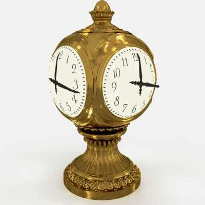Grand Central Terminal Clock - 3D Model by Madson Studio