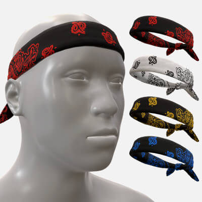 Headbands 3D Model by Madson Studio