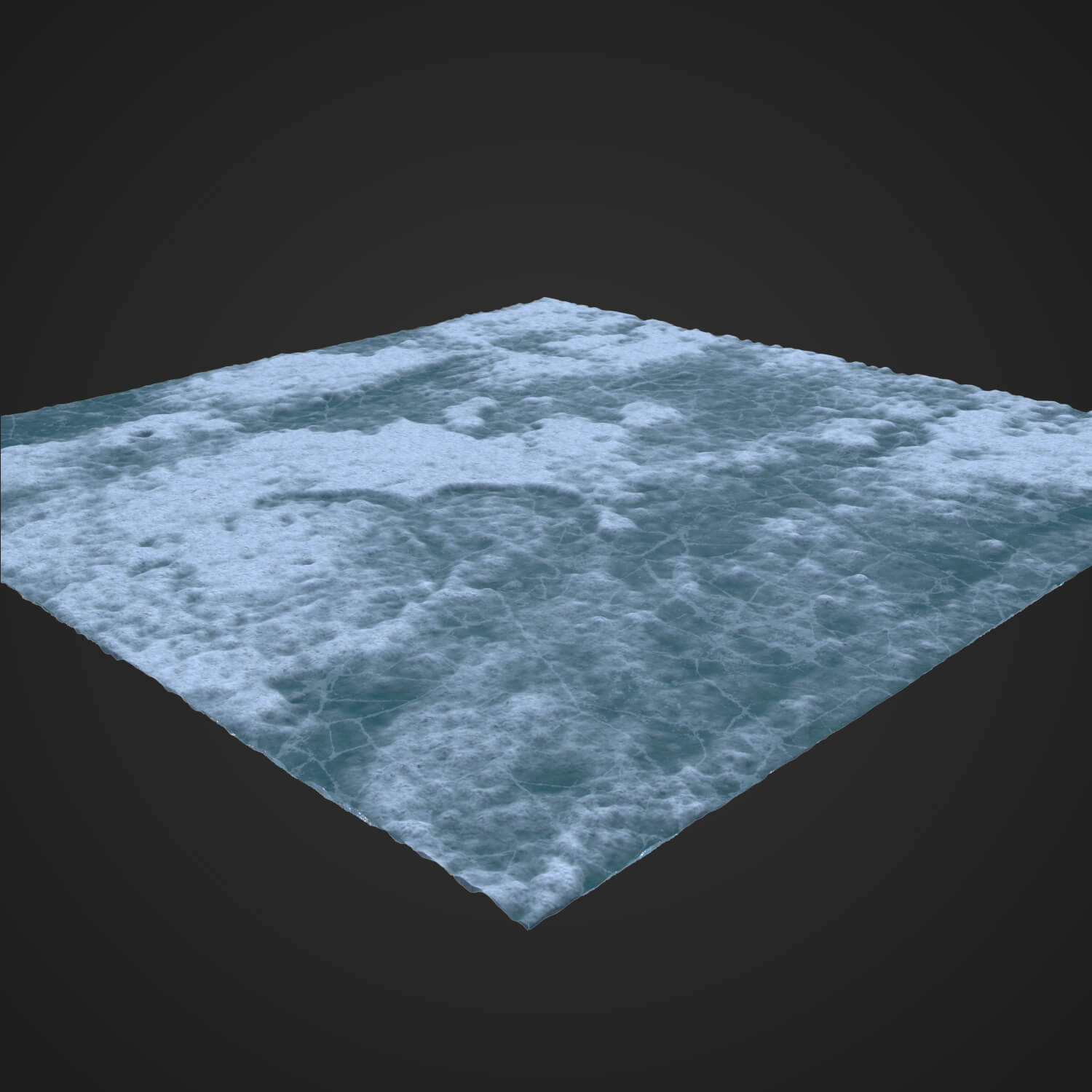 Ice Ground Material - 3D Model by Madson Studio