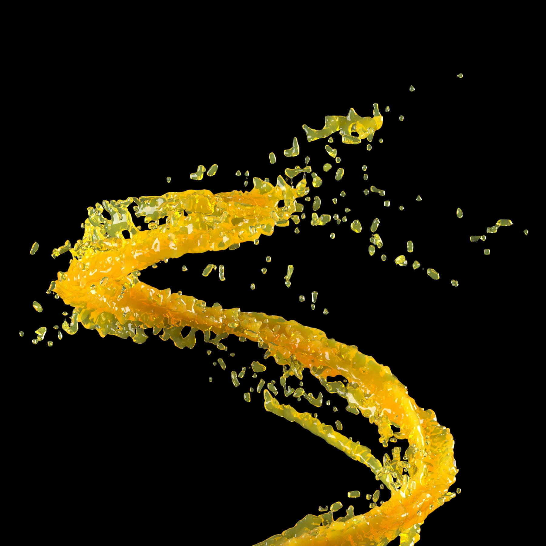 Juice Splash - 3D Model by Madson Studio