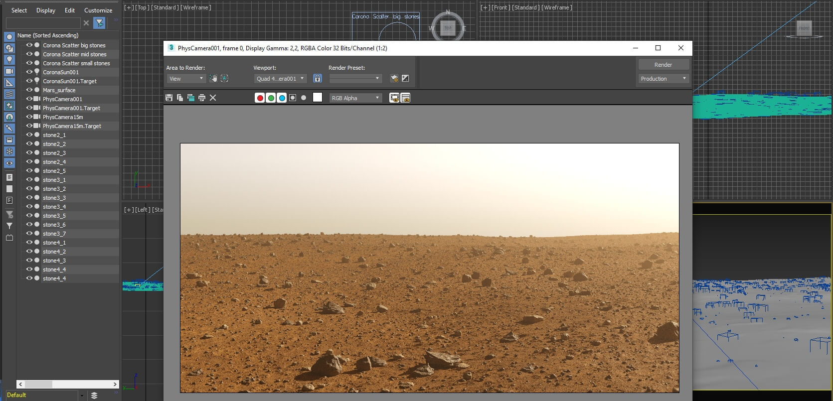 Mars Surface - 3D Model by Madson Studio