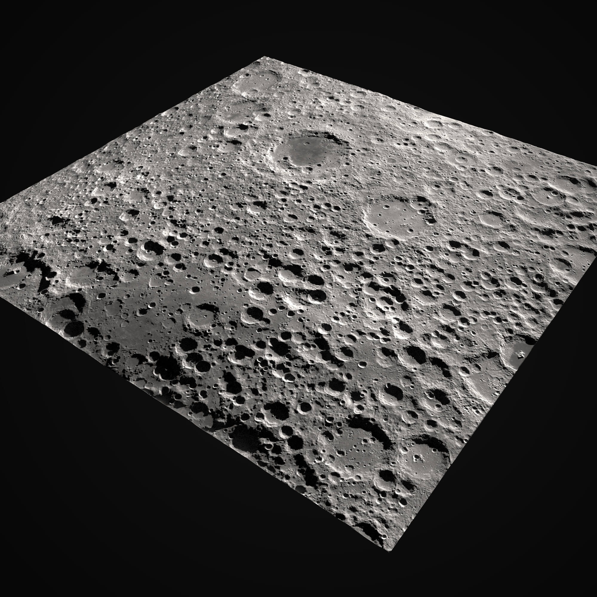Moon Surface - 3D Model by Madson Studio