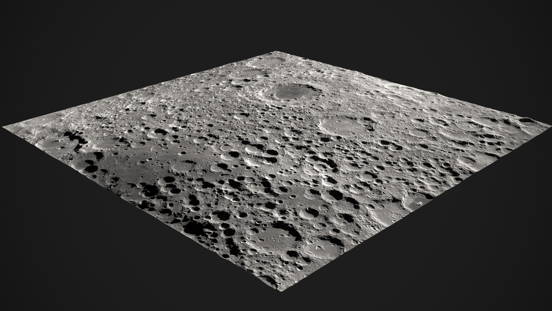 Moon Surface - 3D Model by Madson Studio