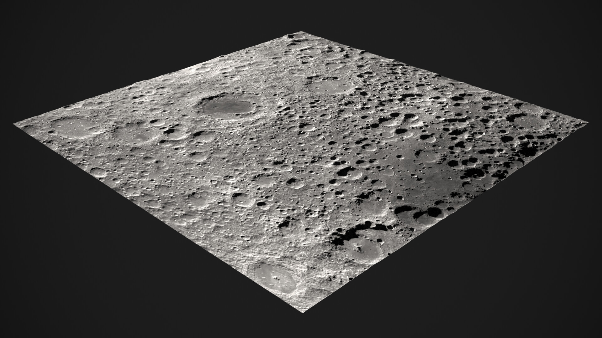 Moon Surface - 3D Model by Madson Studio