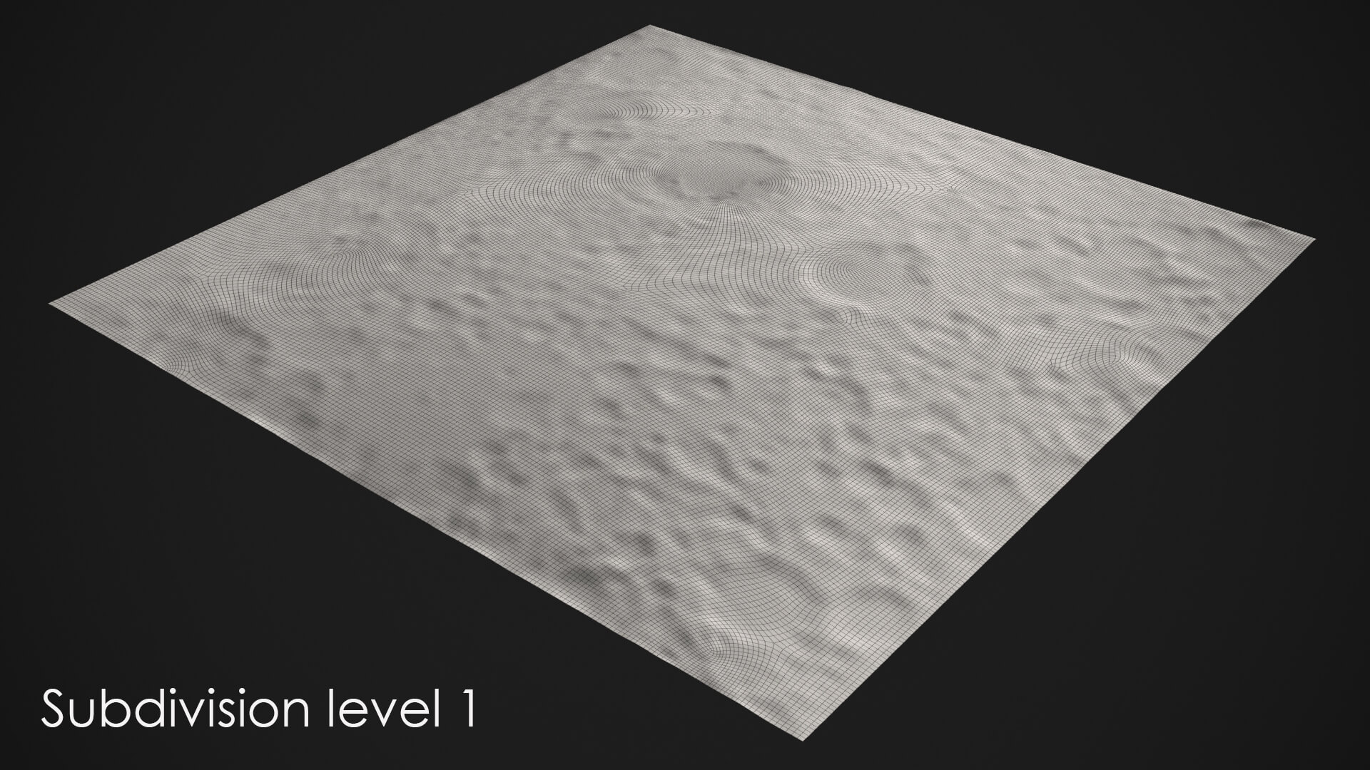 Moon Surface - 3D Model by Madson Studio