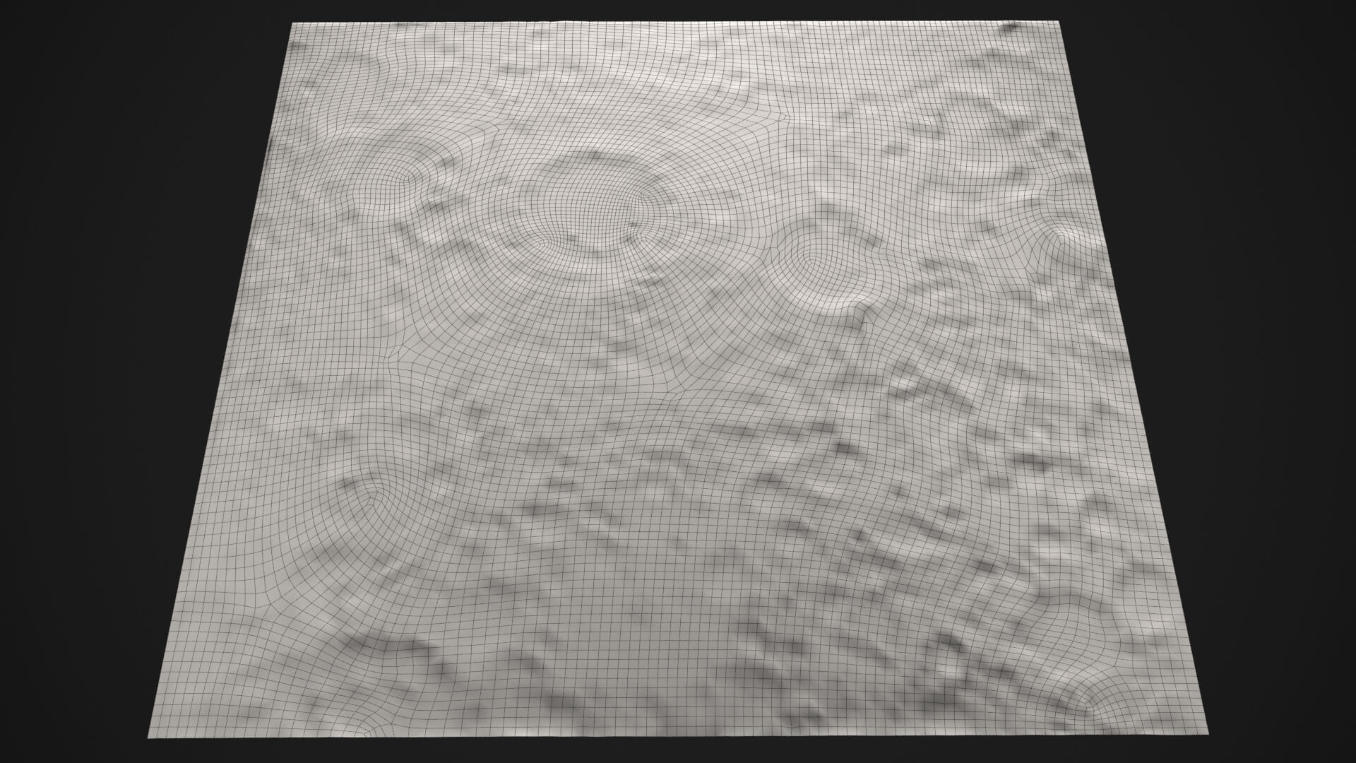 Moon Surface - 3D Model by Madson Studio